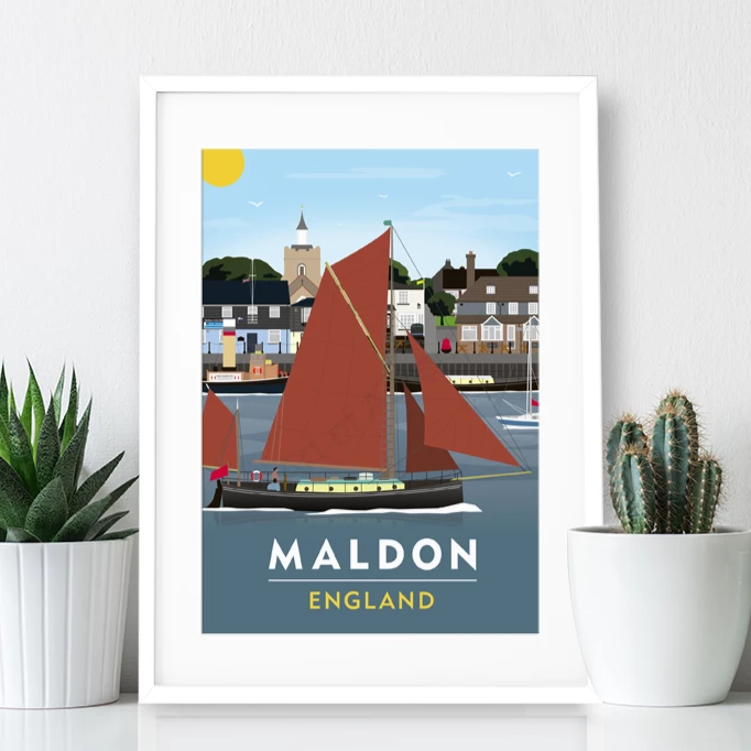 Maldon Poster Print – Made in Essex