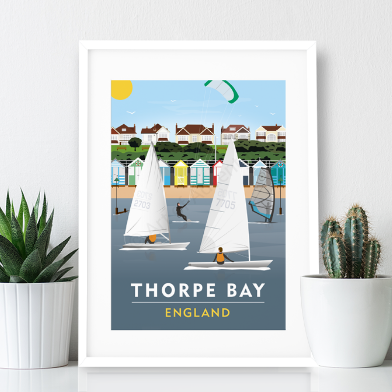 Thorpe Bay Poster Print – Made in Essex